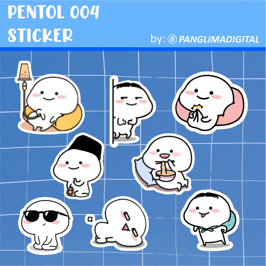 Jual Sticker Pentol Sticker Tumblr Sticker Pentol Lucu Sticker Pentol ...