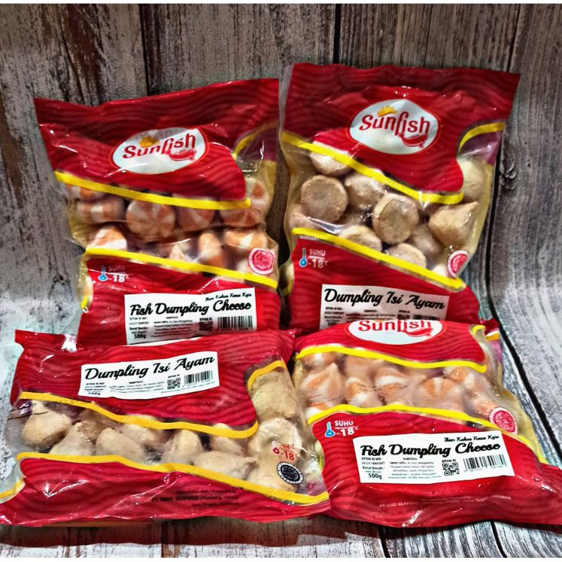 Jual DUMPLING KEJU & IKAN SUNFISH ISI 30 ENAK 500GR / DUMPLING KEJU ...