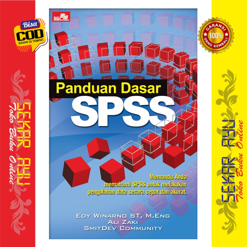 Jual Buku Panduan Dasar SPSS Edy Winarno ST MEng | Shopee Indonesia