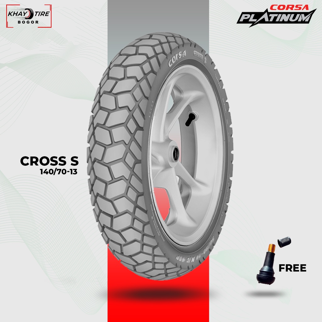 Jual Ban Belakang Motor NMAX - ADV - PCX 160 Corsa CROSS S Platinum 140 ...