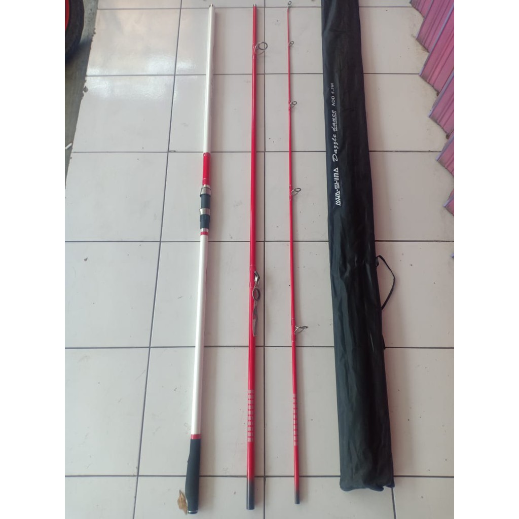 Jual Joran Sambung 3 Awashima Dazzle Dance Panjang 4.50cm Carbon | Shopee Indonesia