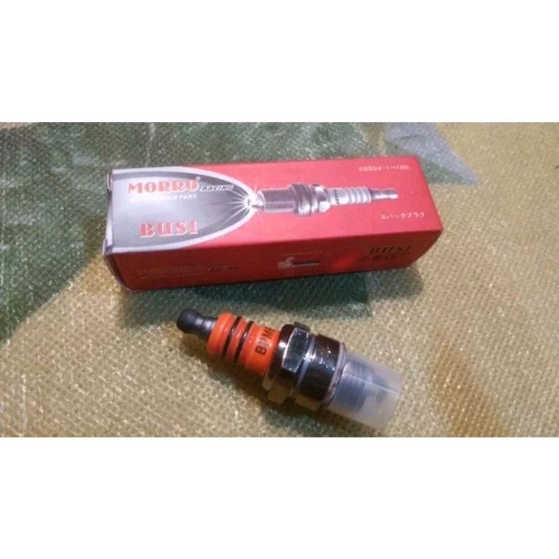 Jual busi spark plug original morro racing mesin pemotong rumput senso ...