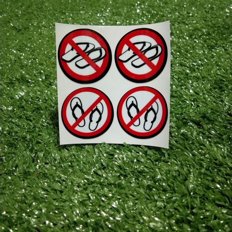 Jual stiker larangan | Shopee Indonesia