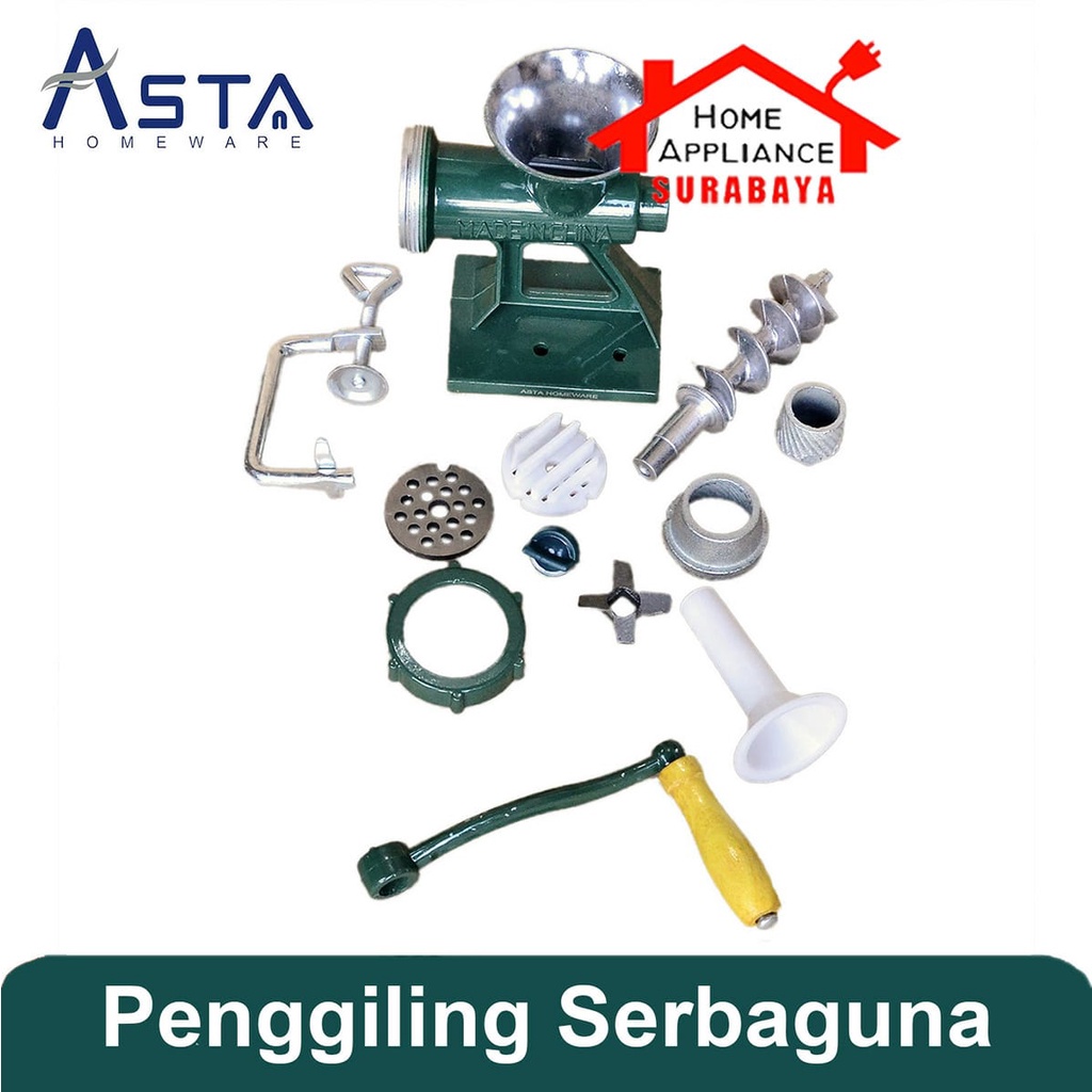 Jual Alat Penggiling Gilingan Daging Serbaguna Meat Mincer NO 6 Asta ...