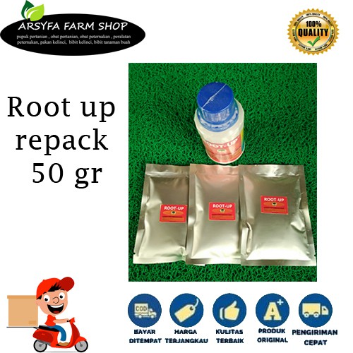 Jual Root Up-hormon pertumbuhan akar ZPT 50 gr | Shopee Indonesia