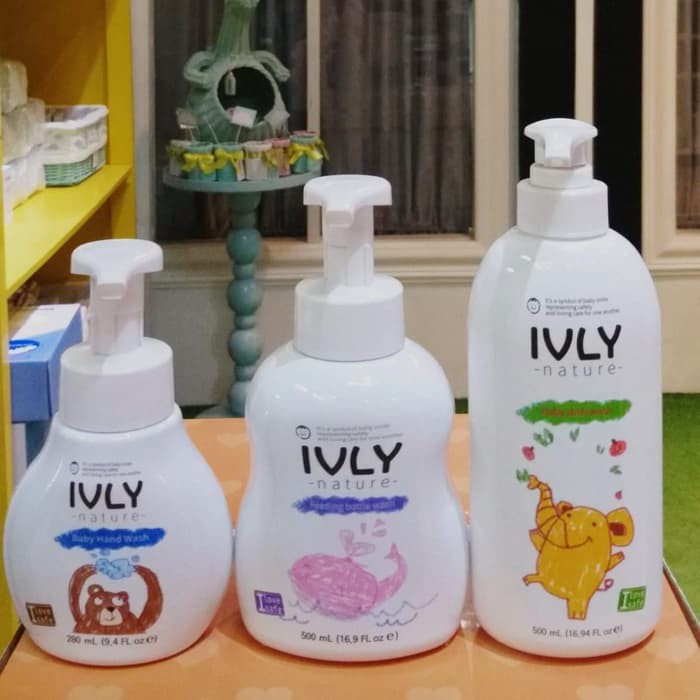 Jual IVLY Nature Hand Wash + Bottle Wash + Dish Wash (Boleh Campur ...