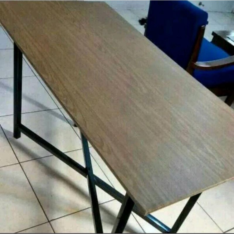 Jual Meja lipat besar uk 120*60*70 khusus motif kayu | Shopee Indonesia