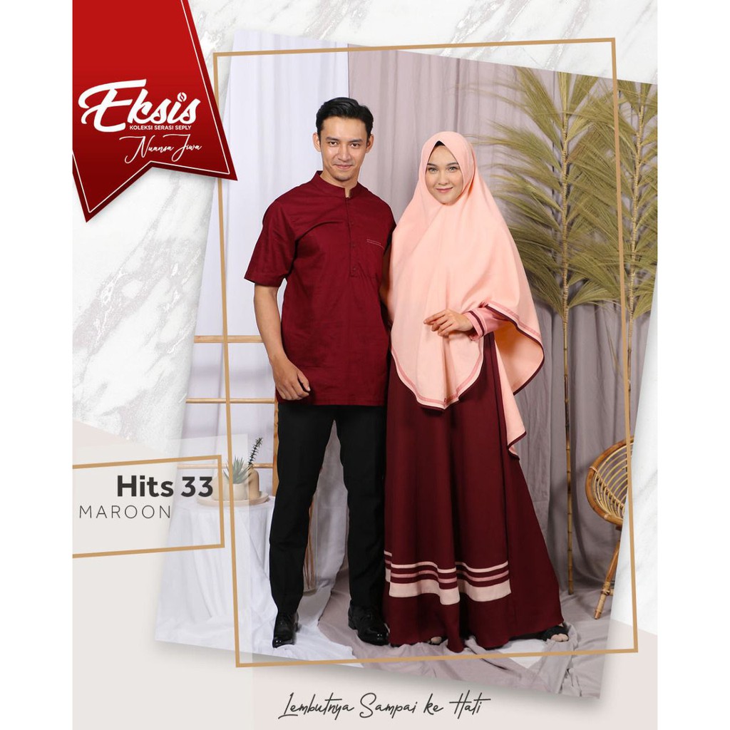 Jual Sarimbit SEPLY HITS 33 MAROON ( Misha 47 Kaseo 93 ) | Shopee Indonesia