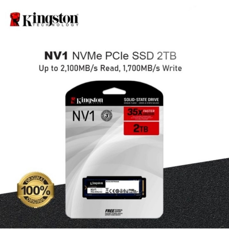 Jual KINGSTON SSD NVMe NV1 2TB | Shopee Indonesia