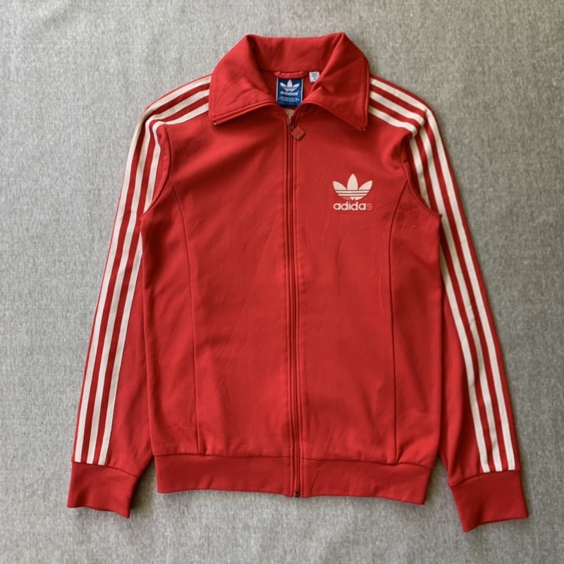 Jual Tracktop Adidas Firebird (Merah Putih) | Shopee Indonesia