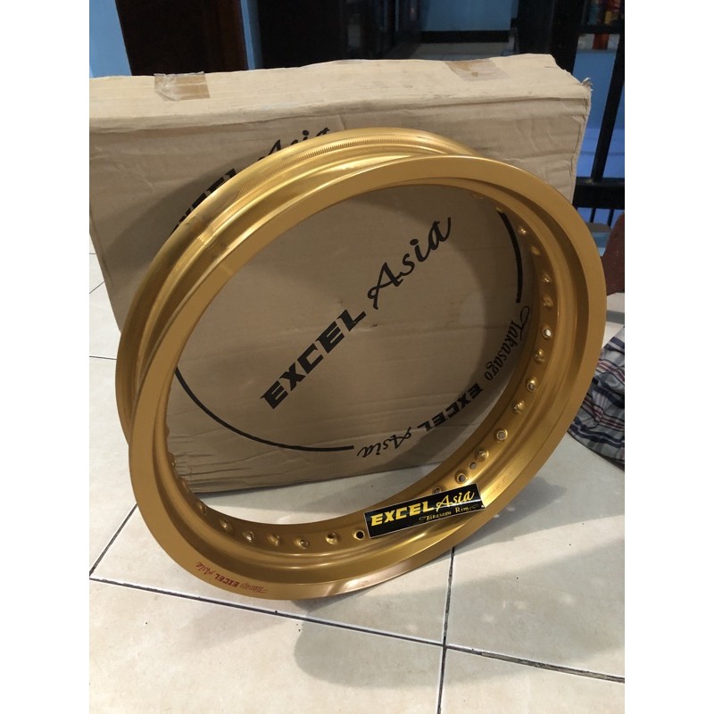 Jual velg takasago excel asia ring 17 gold ukuran 300 | Shopee Indonesia