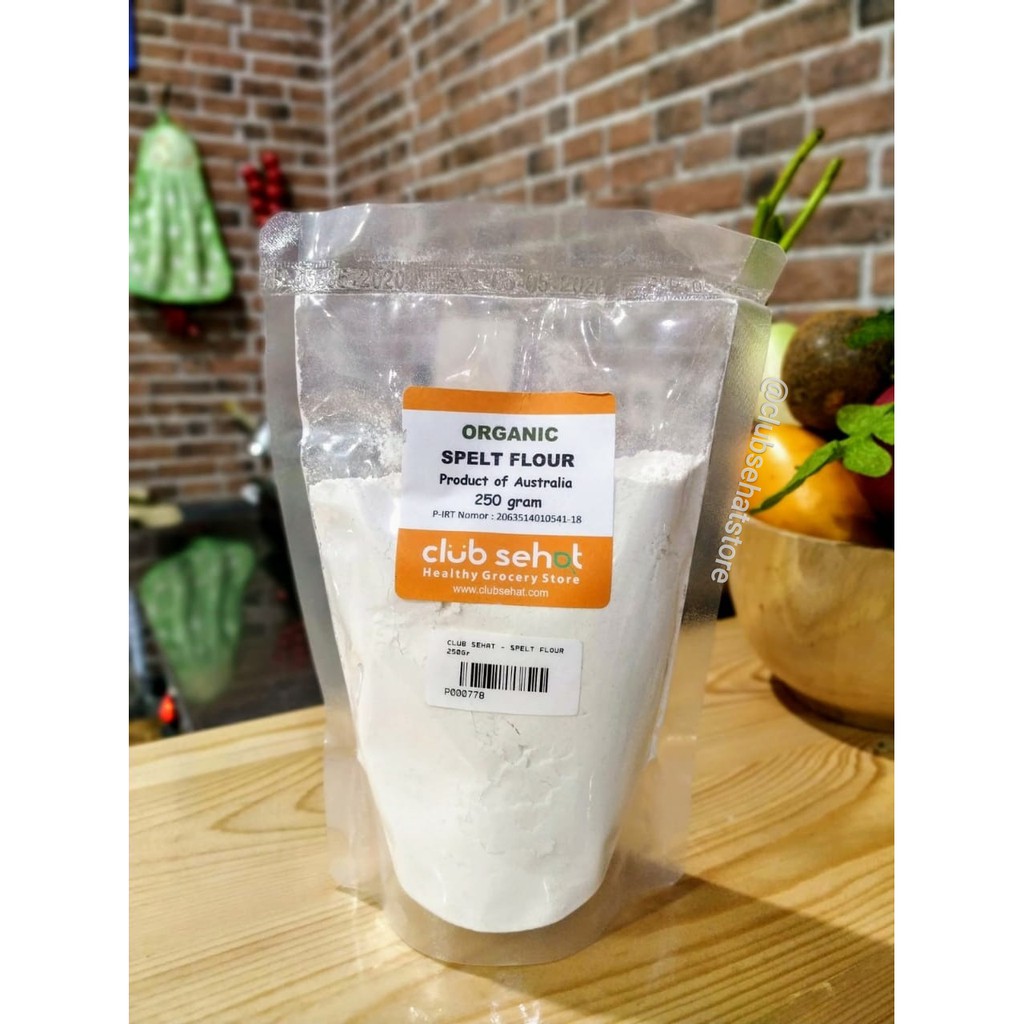 Jual Club Sehat - Organic Spelt Flour 250gr | Shopee Indonesia