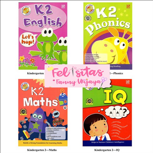 Jual PAKET BRIGHT KIDS BOOKS - KINDERGARTEN 2 / k2 | Shopee Indonesia