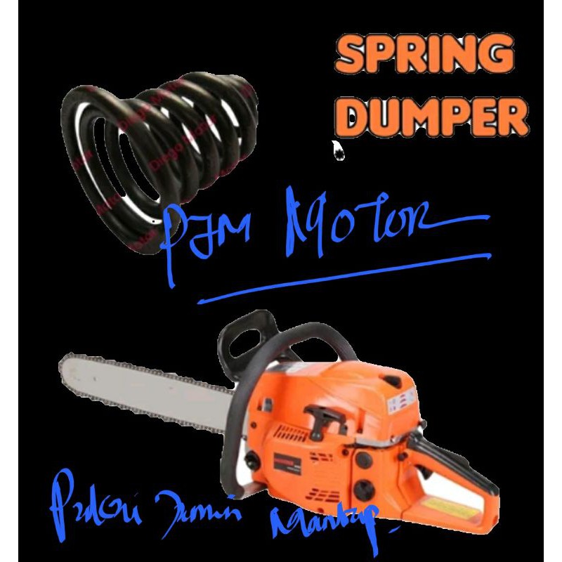 Jual SPRING DUMPER DAMPER PER BODI BODY MESIN CHAIN SAW SENSO SINSO ...