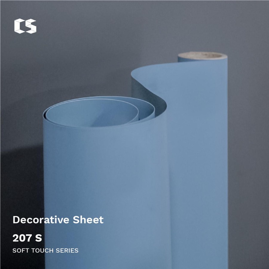 Jual Decosheet Biru CS 207 S SOFT TOUCH Decosit Dekosit Furniture ...