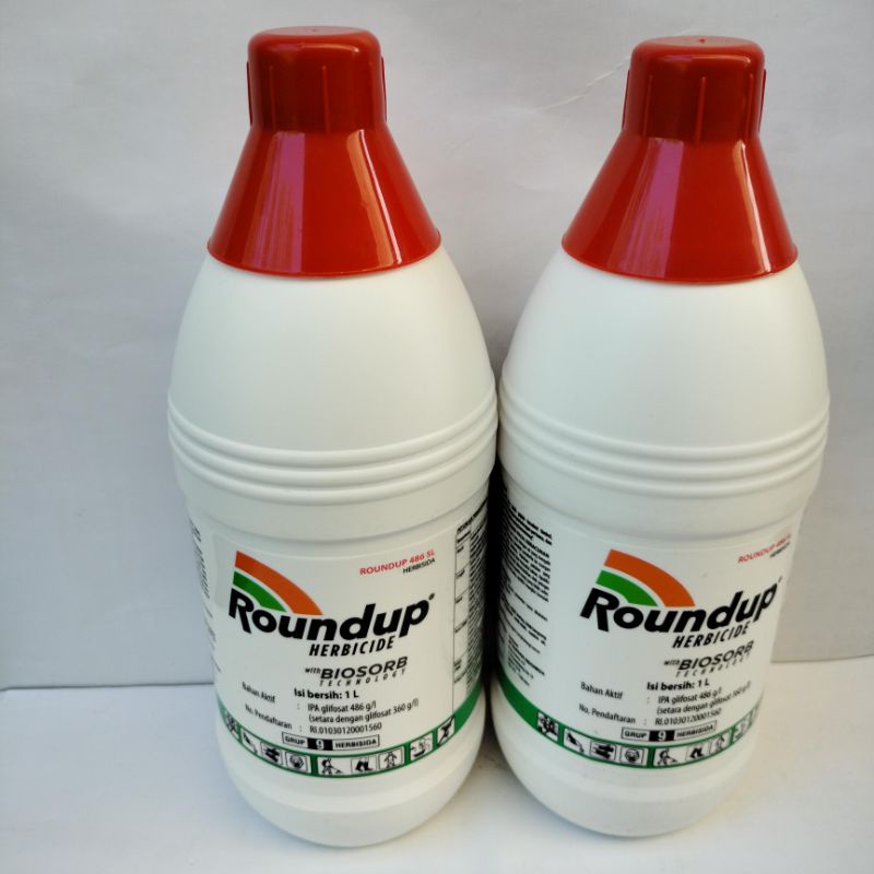 Jual Roundup 1 liter Herbisida pembasmi Rumput liar dan Gulma | Shopee ...