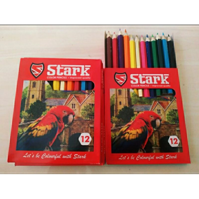 Jual SATU PAK PENSIL WARNA KECIL ISI 12 WARNA | Shopee Indonesia