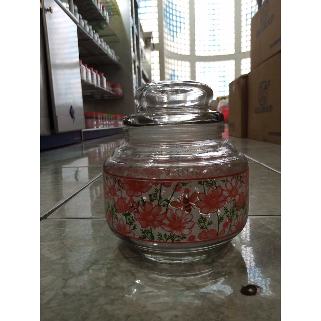 Jual Souvenir Toples Kaca Stoples Wadah Penyimpanan Sambal Ijj1000 ...