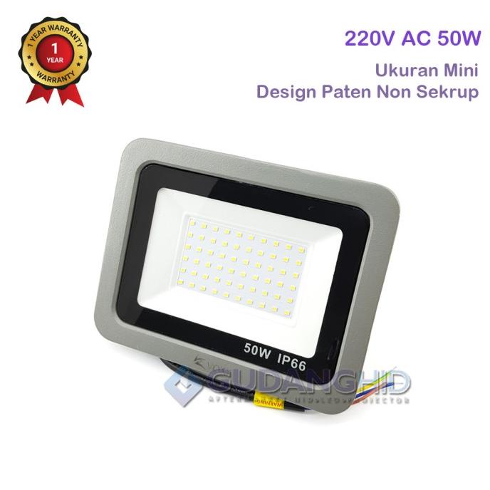 Jual Lampu Tembak Sorot Taman Panggung Teras Mini Worklight LED 50W 220V | Shopee Indonesia