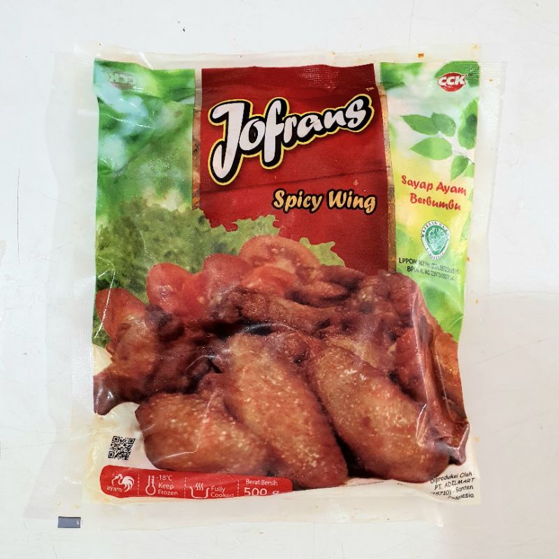 Jual Jofrans Spicy Wing 500g | Shopee Indonesia