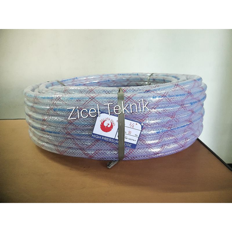 Jual Selang serat benang hiprex 3/4" tebal tidak mudah nekuk | Shopee ...