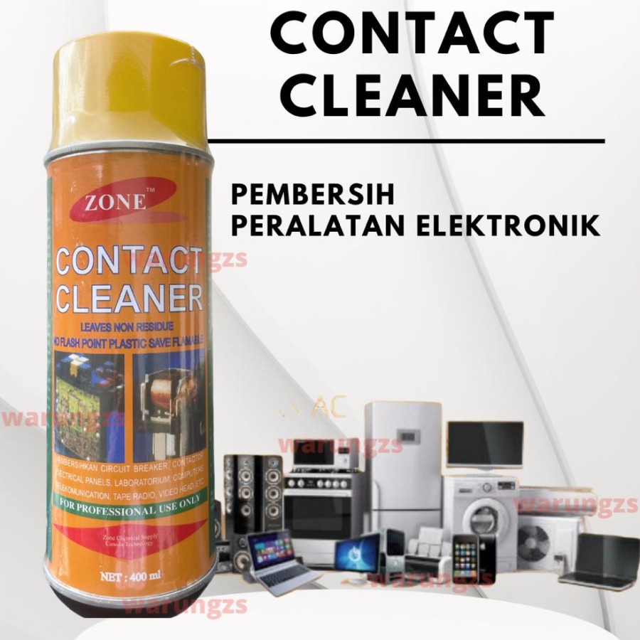 Jual Contact Cleaner Pembersih Komponen Elektronik Pembersih Elektrik ...