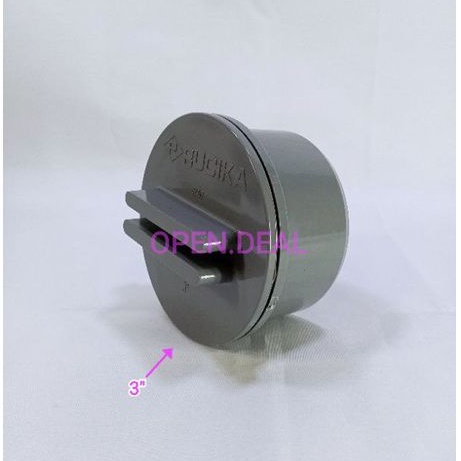 Jual Clean Out 3" inch Rucika / CO 3 in Pvc / Tutup Sepiteng / C O ...