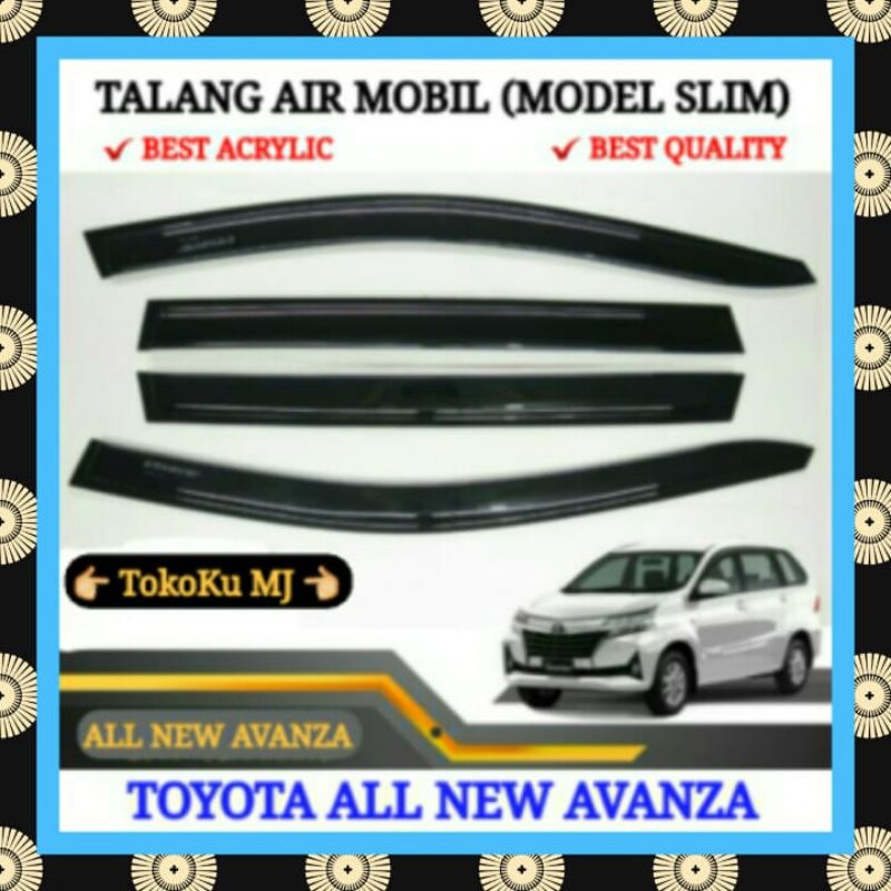 Jual TALANG AIR MOBIL AVANZA ALL NEW [TOYOTA] [MODEL SLIM] 4 PINTU FULL SET | Shopee Indonesia