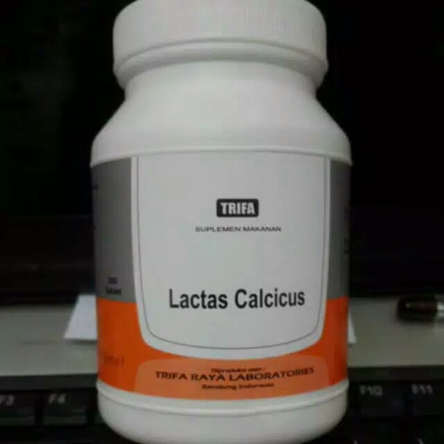 Jual Lactas Calcicus TRIFA isi 250 Tablet | Shopee Indonesia