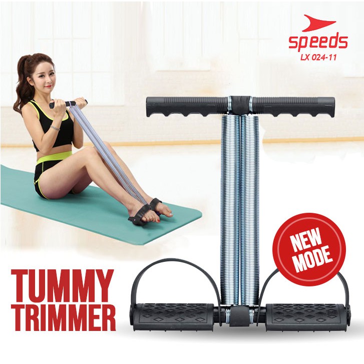 Jual SPEEDS Tummy Trimmer Double Spring Exerciser Alat Fitness Gym ...