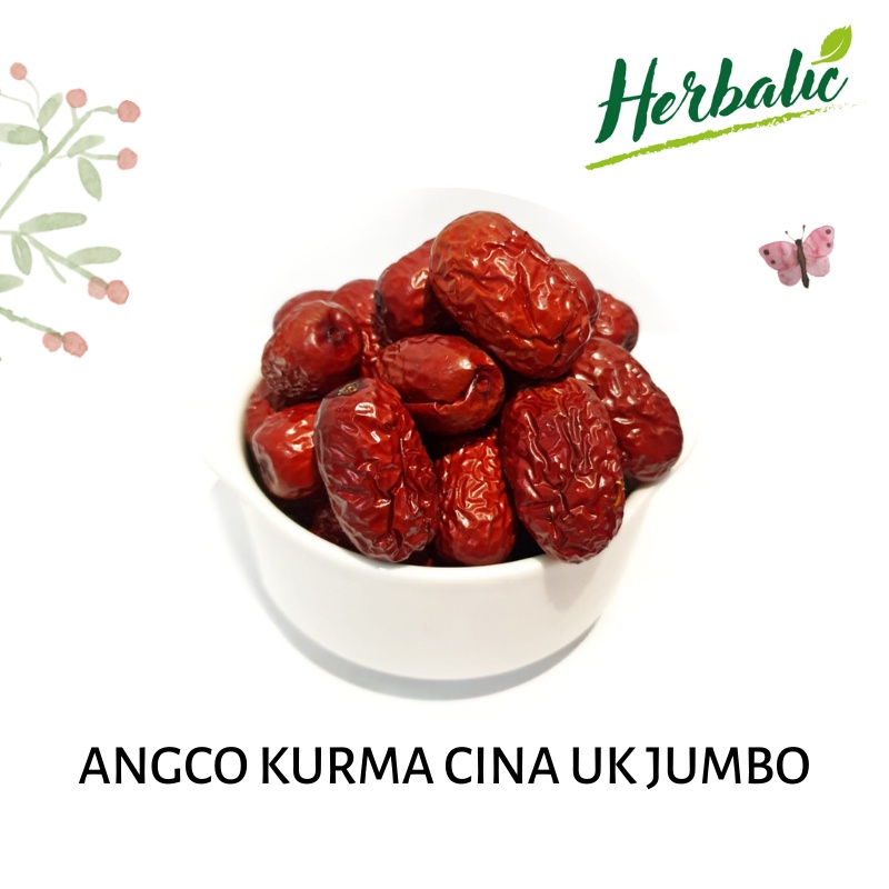 Jual Angco Kurma Merah Premium Red Dates Uk JUMBO [1kg] | Shopee Indonesia