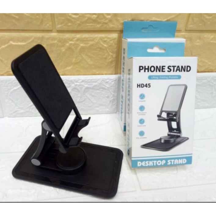 Jual STAND HOLDER HP UNIVERSAL HD45 HD-45 STAND MEJA HP HOLDER | Shopee ...