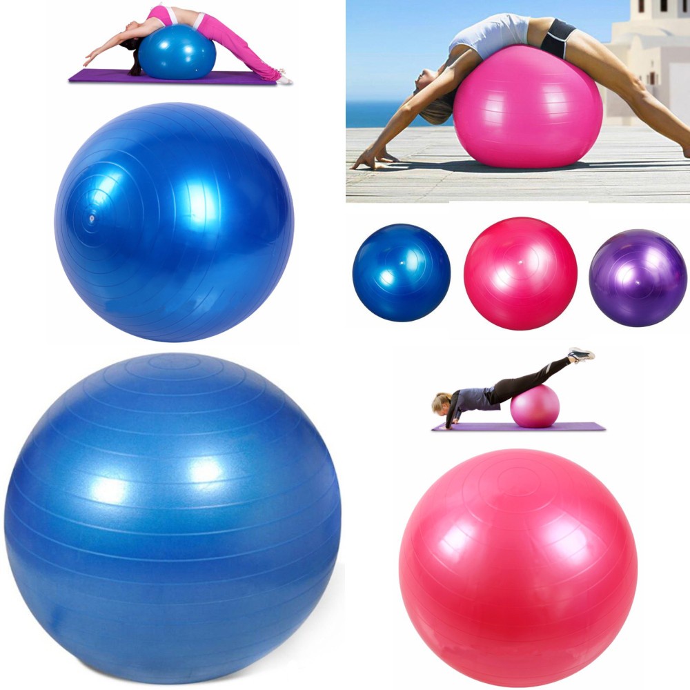Jual Bola Yoga Alat Olahraga Pilates Fitness Gymball Latihan Senam Ibu ...