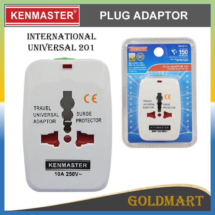 Jual Steker Colokan Listrik - Kenmaster International Universal Travel ...