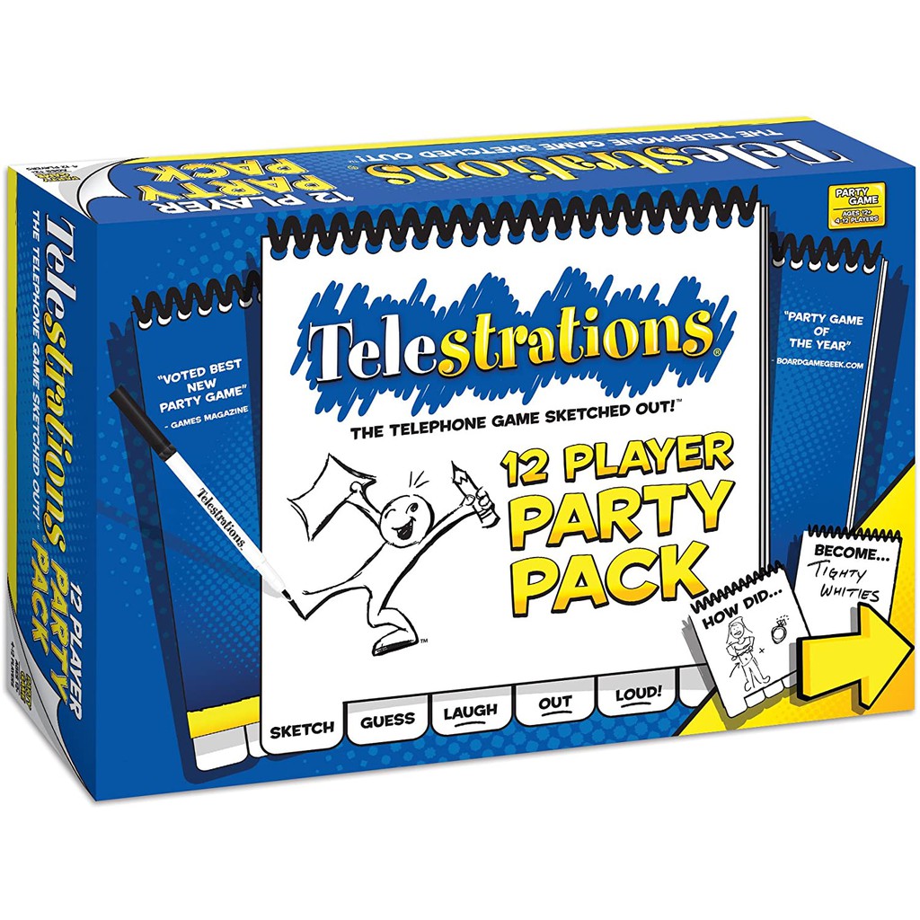 Jual Telestrations : Party Pack 12 Player - Boardgame | Shopee Indonesia