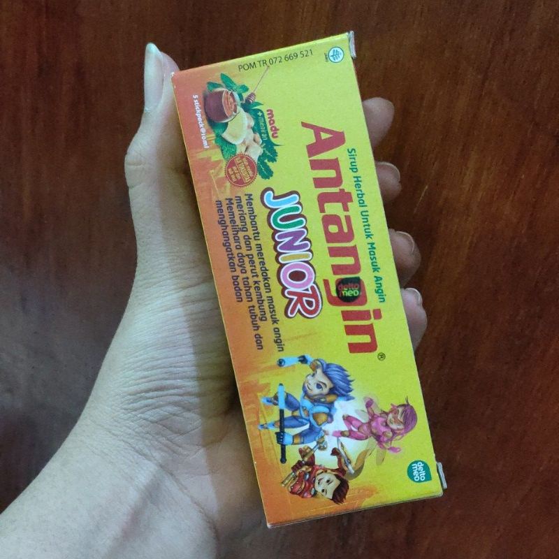 Jual Antangin Junior - Masuk angin dan meriang anak 1 box / 100% ...