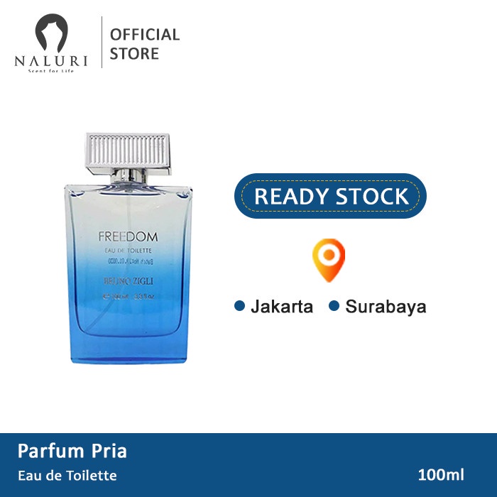 Jual PARFUM ORIGINAL BRUNO ZIGLI FREEDOM EDT FOR MEN 100ML | Shopee ...