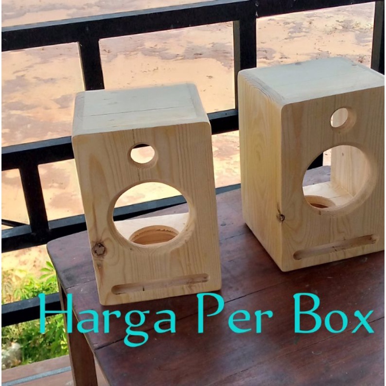 Jual Box Speaker Custom Bookshelf Uk 6" Kayu Jati Belanda | Shopee ...