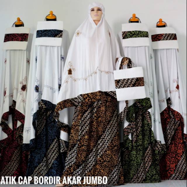 Jual Batik cap bordir akar jumbo | Shopee Indonesia
