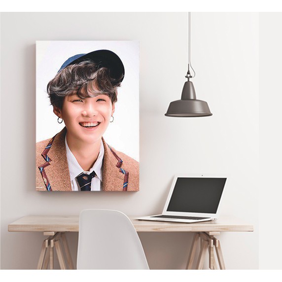 Jual Hiasan Dinding Kamar BTS / Lukisan SUGA BTS / Poster kayu / Wall ...