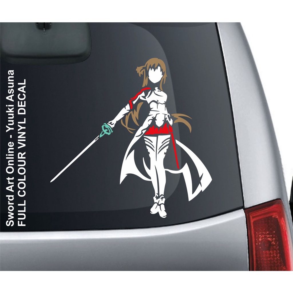 Jual Sticker Cutting Sword Art Online Yuuki Asuna Anime Manga Jepang ...