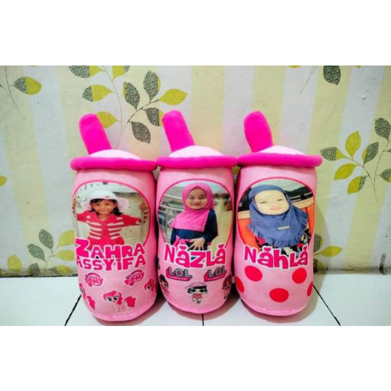 Jual BONEKA BOBA KARAKTER (BISA PAKAI FOTO & NAMA) | Shopee Indonesia