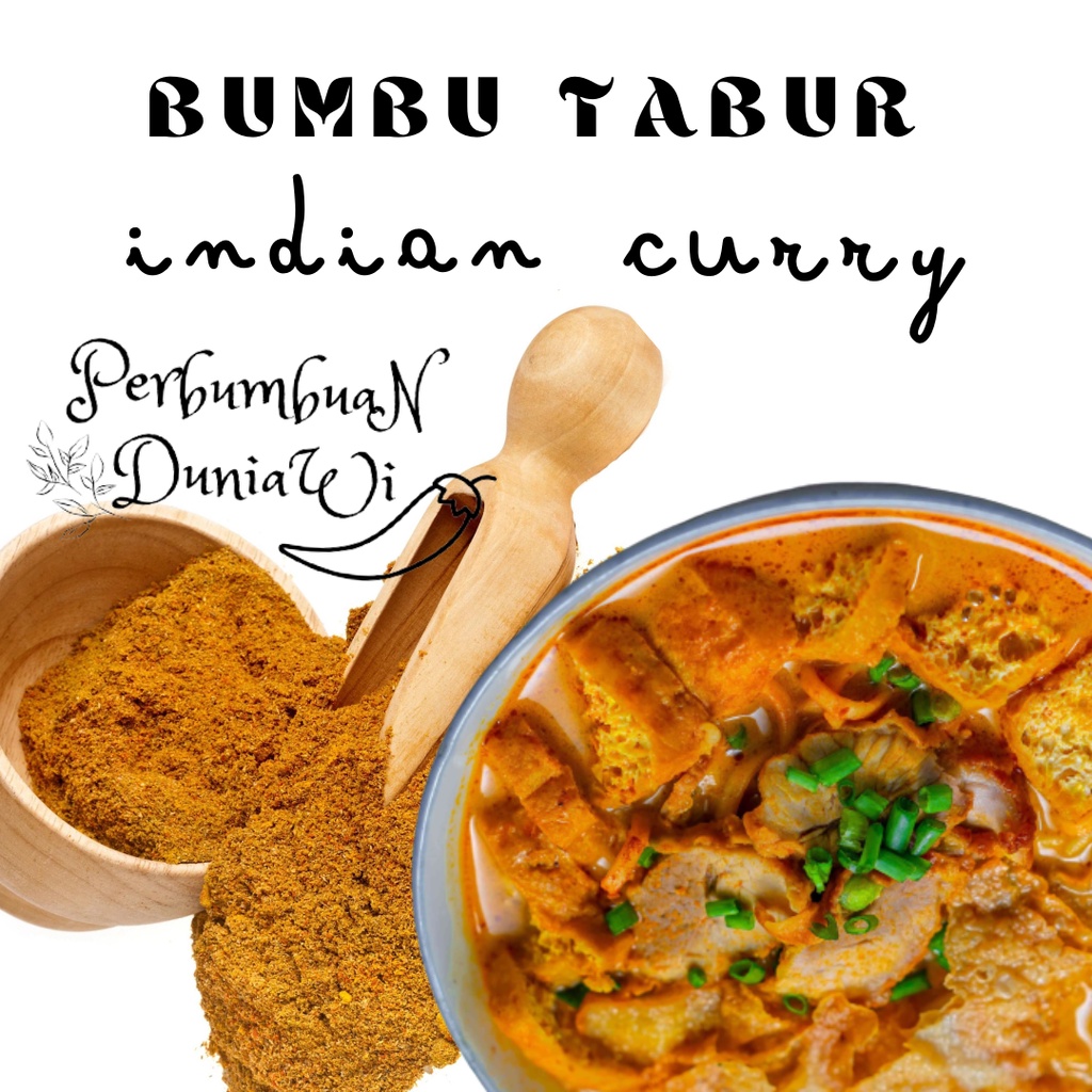 Jual Bumbu Tabur Rasa Kari India Indian Curry Seasoning Powder 100 Gr ...