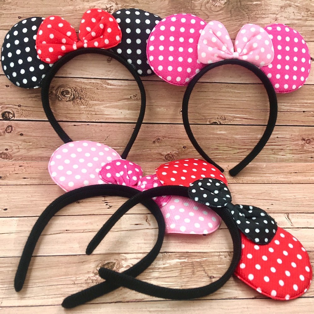 Jual BANDO MICKEY MOUSE / BANDO AKSESORIS RAMBUT PITA MIKI TIKUS Desain ...