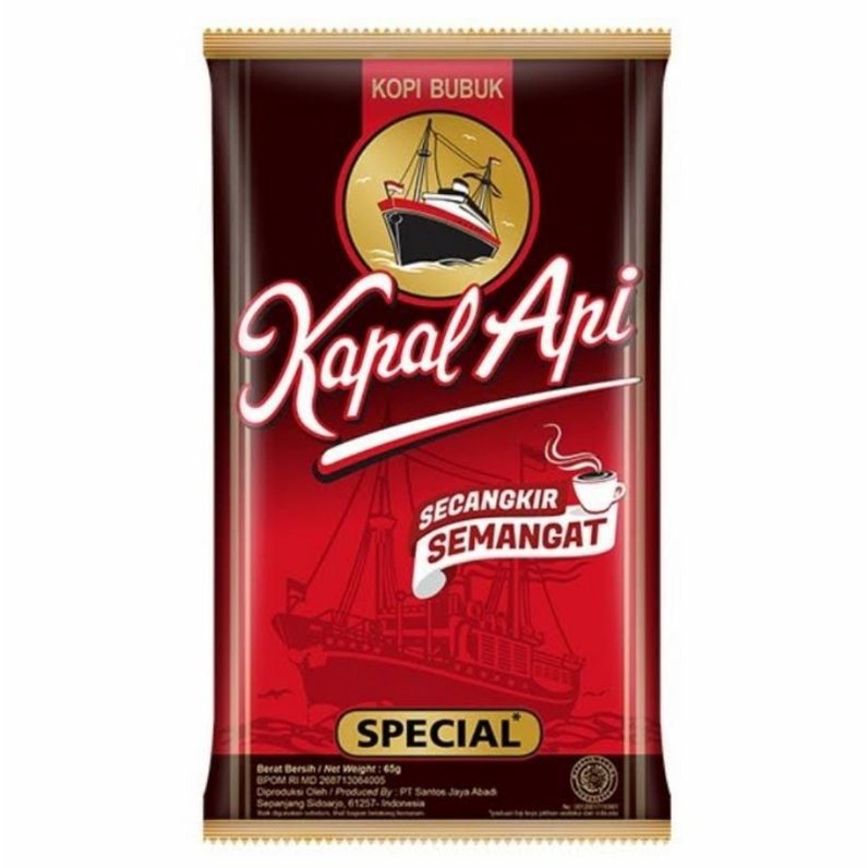 Jual Kopi Kapal Api 65G Tanpa Gula | Shopee Indonesia