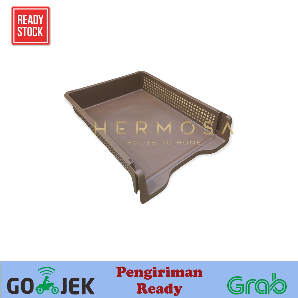 Jual Rak Susun Rak Dokumen Kertas Stationary Plastik Stackable Tray ...