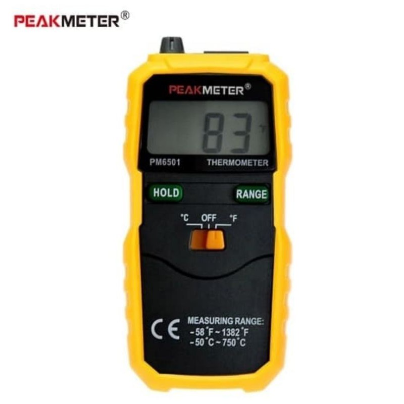 Jual DIGITAL THERMOMETER PM6501 LCD DISPLAY WIRELESS THERMOCOUPLE | Shopee Indonesia