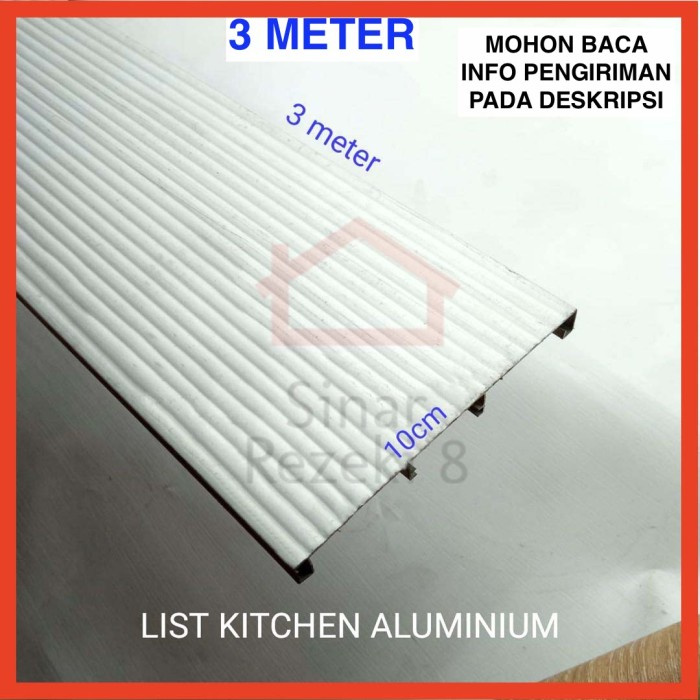 Jual List Kitchen Aluminium / Profil Lis Edging Frame Handle Lemari ...