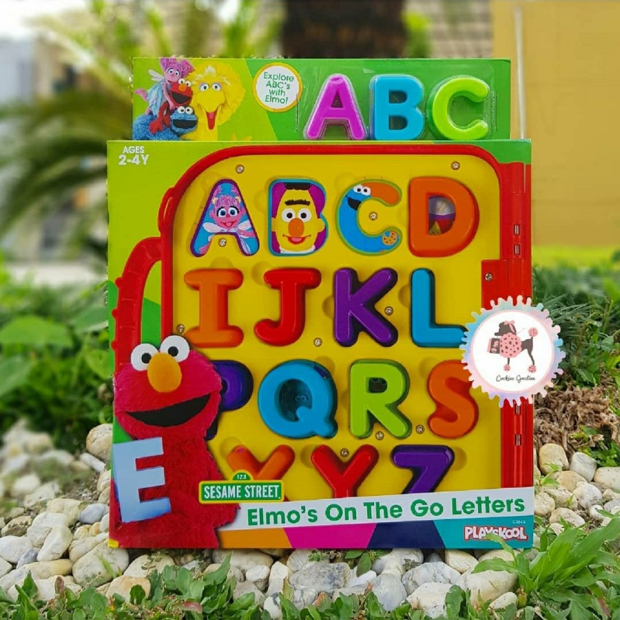 Jual Sesame Street Elmo On the Go Letters | Shopee Indonesia