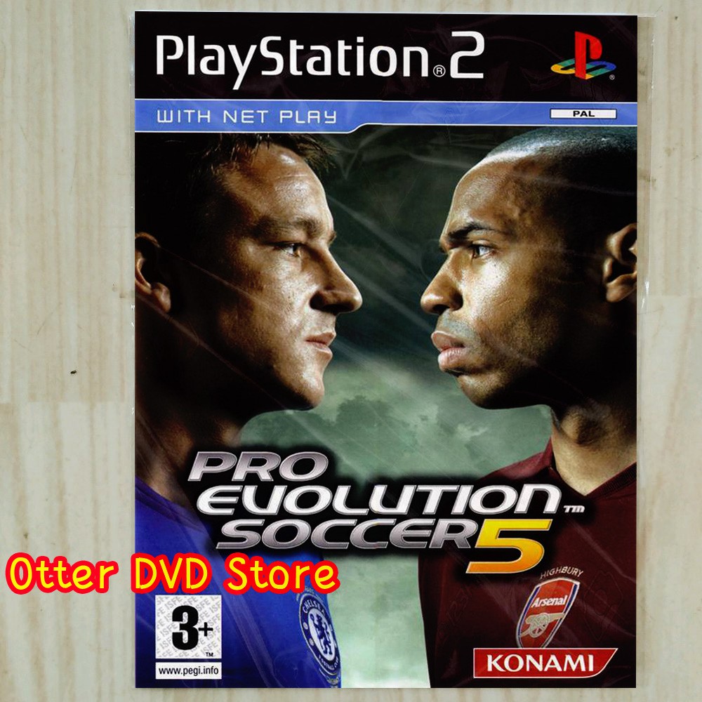 Jual Kaset Game PS2 PS 2 Pro Evolution Soccer 5 PES 5 ( Europe ...